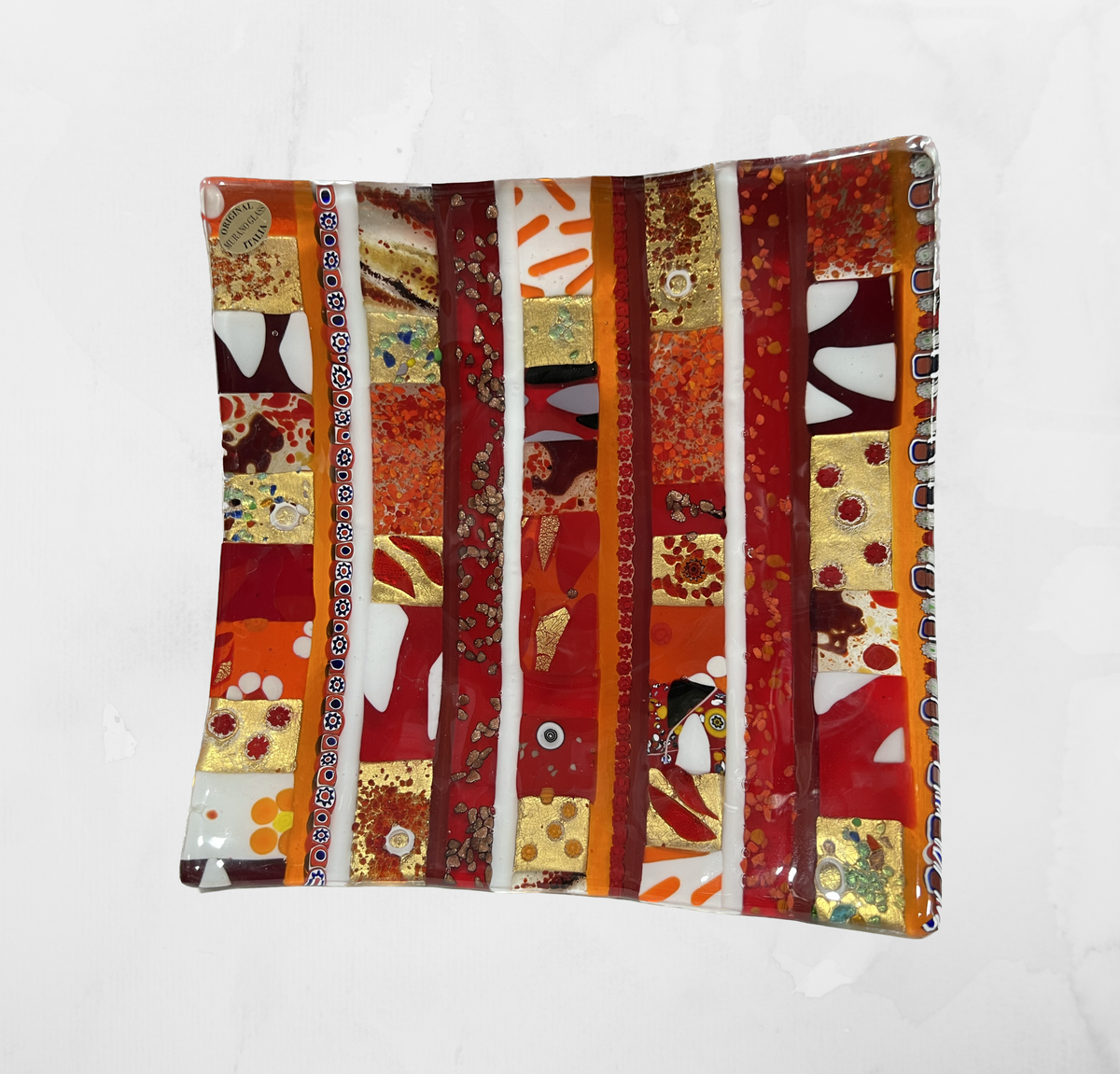 Ginevra - Red – Murano Art Italy